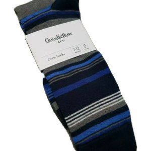 Goodfellow & Co | Underwear & Socks | 2pk Stripe Novelty Crew Socks ...